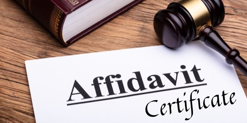 What Is Affidavit Certificate And How To Make It